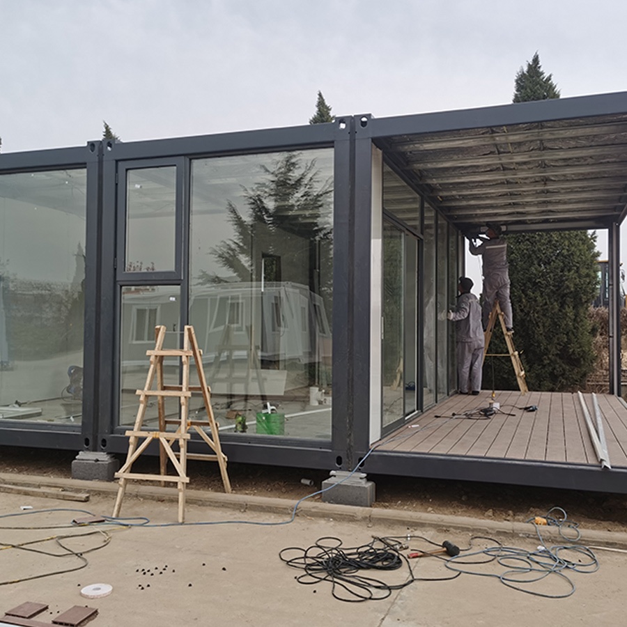 modern luxury prefab house